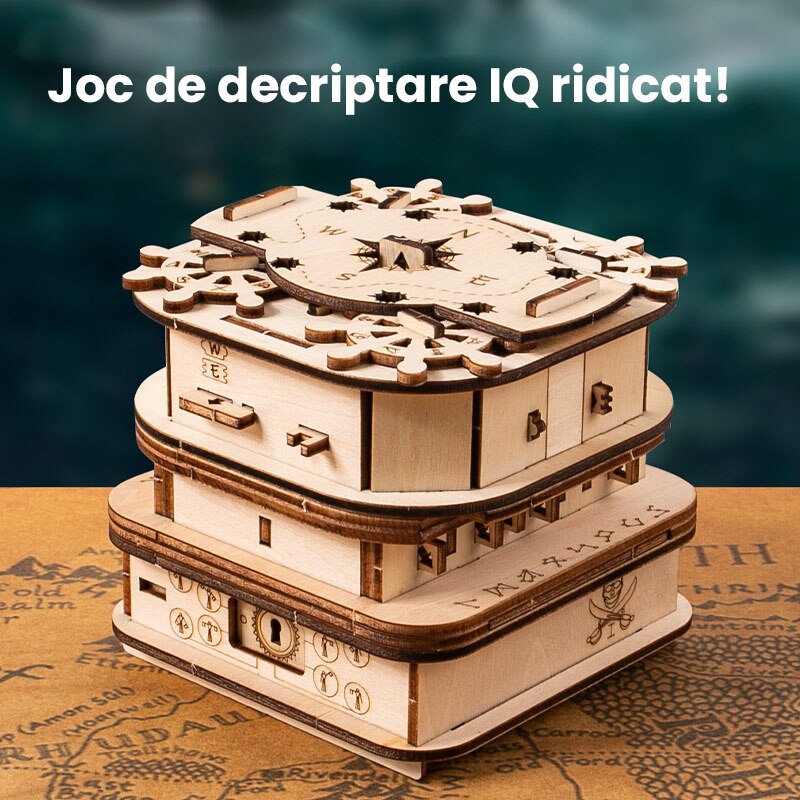 Puzzle 3D Mecanic, sundiguer, Escape Room in a Box Davy Jones Locker ...