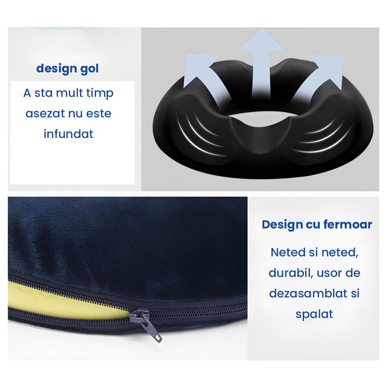 Perna colac antiescara, pentru hemoroizi, epiziotomie, tip gogoasa ...