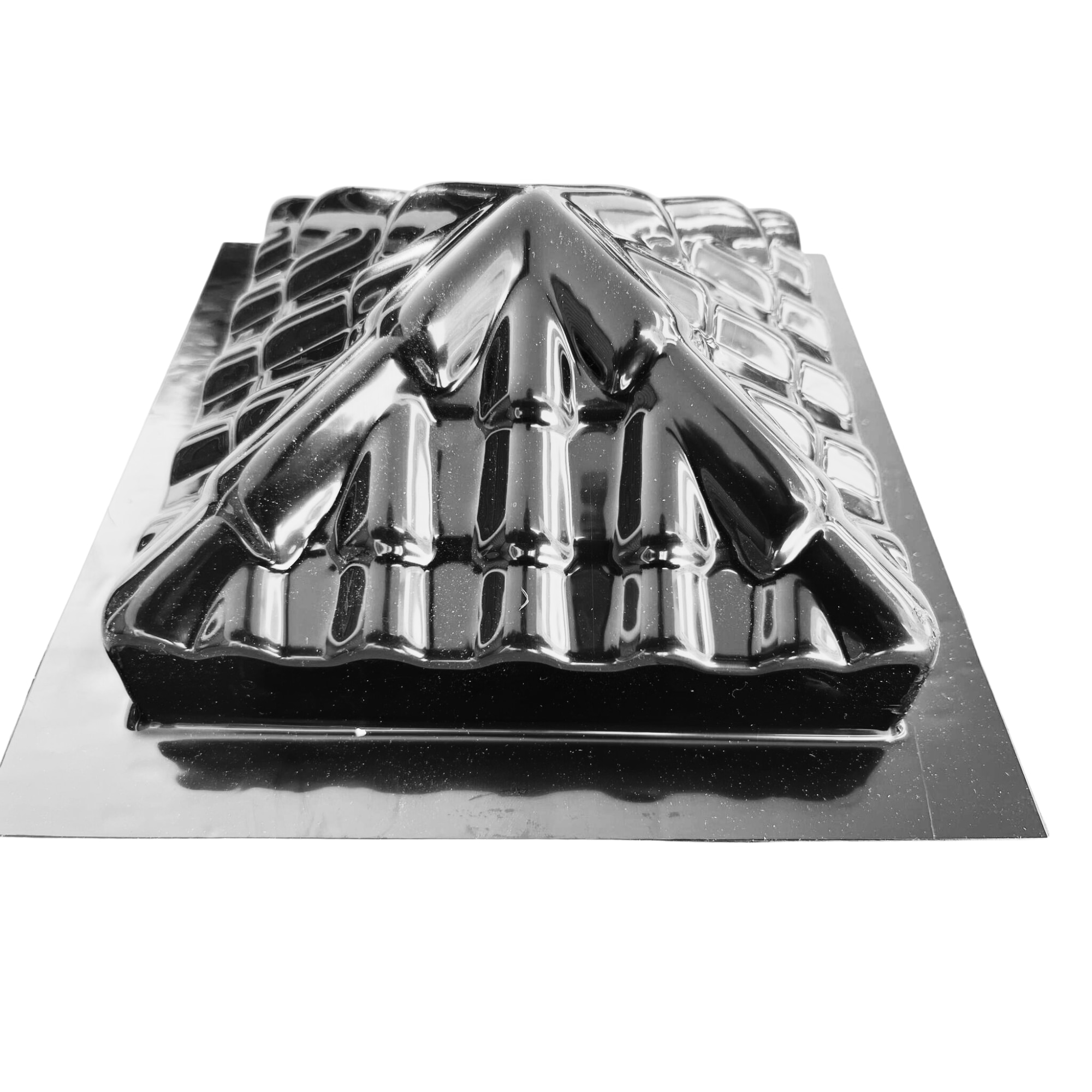 Matrita Capace Stalp, Model Acoperis, plastic, negru, 16x16cm - eMAG.ro