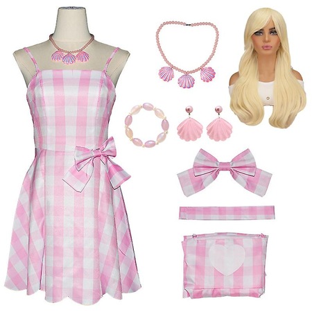 Set cosplay fete Barbie roz de,110 cm - eMAG.ro