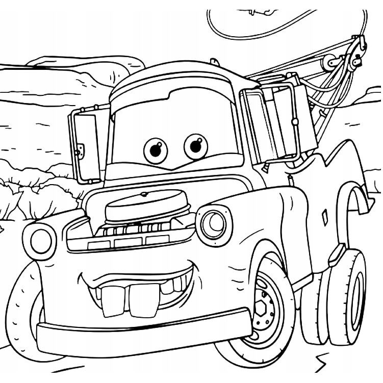 Carte de colorat Cars, Disney Pixar, 25 stickere, Hartie, Multicolor ...