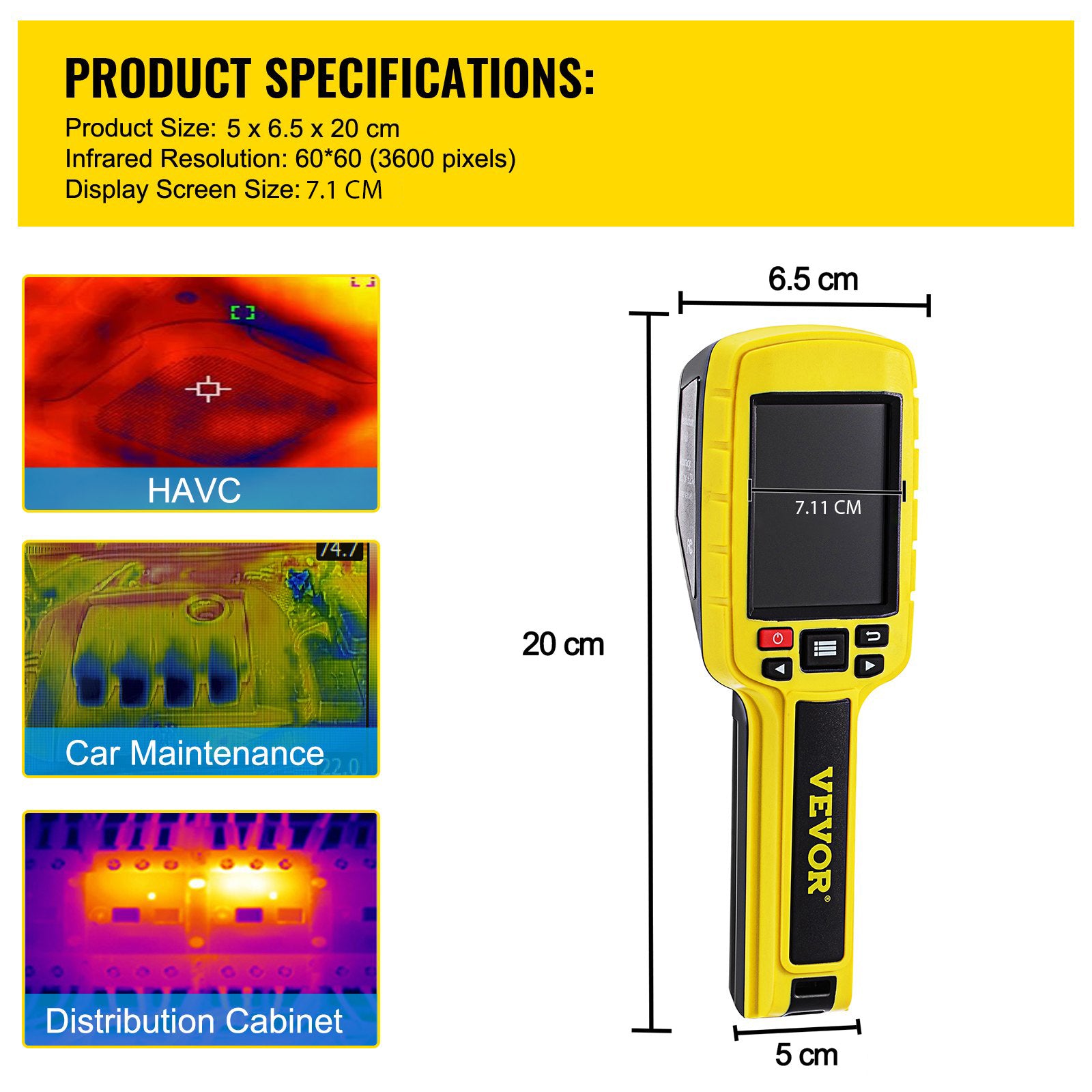 Camera termica digitala, cu ecran LCD - eMAG.ro