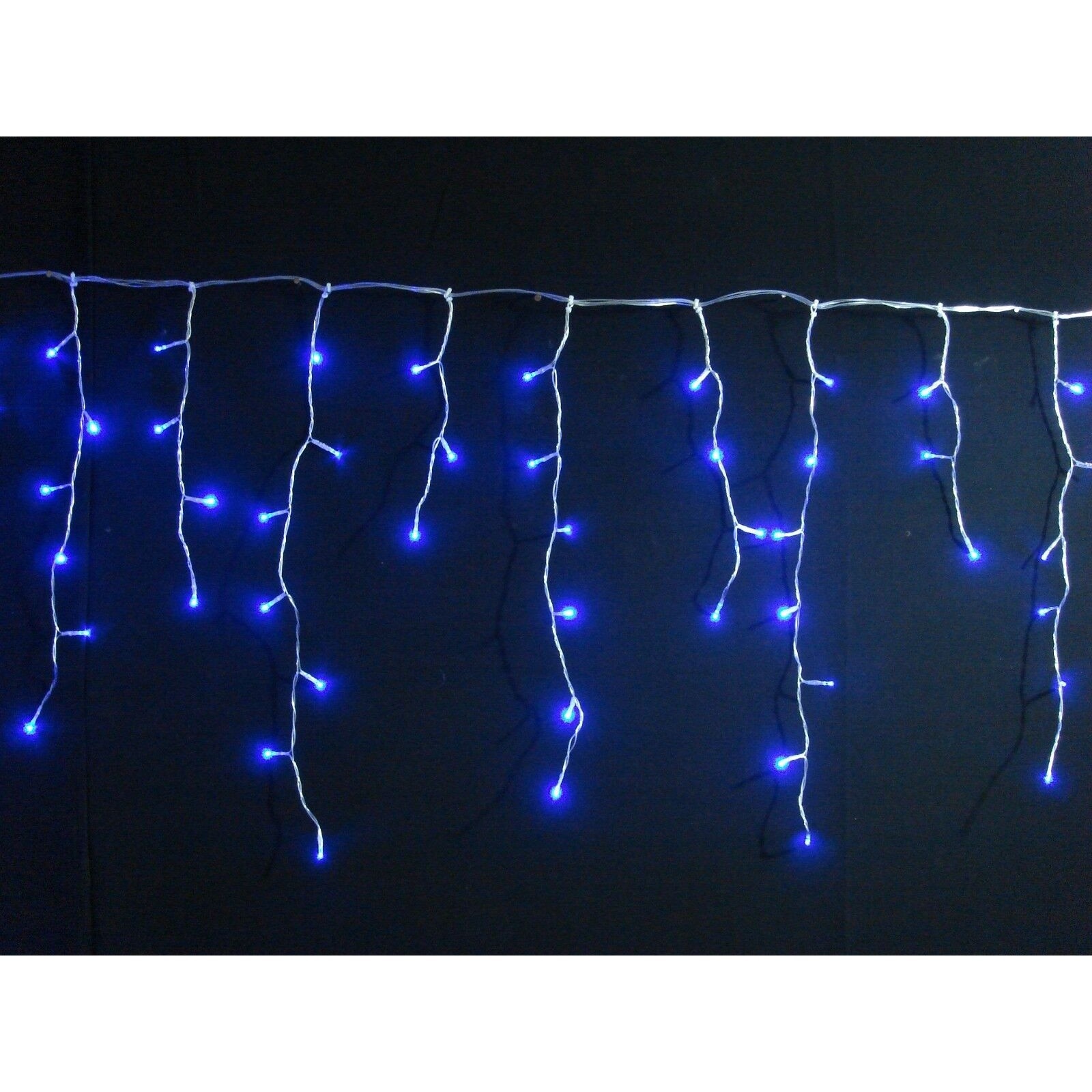 Karácsonyi beépítés, Fringe/Turti Type, 4 m, 120 LED, Hosszabbítás 1,5 ...