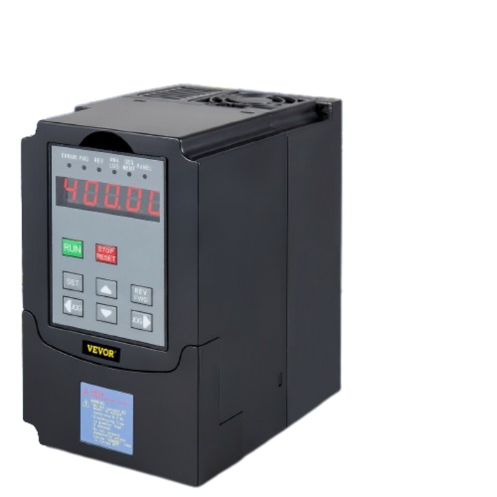 Convertor de frecventa, 2.2Kw, 220V, regulator de viteza, pentru motor ...