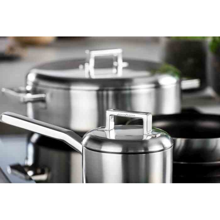 Capac rotund Stile, Mepra, Inox, 28cm, Argintiu - eMAG.ro