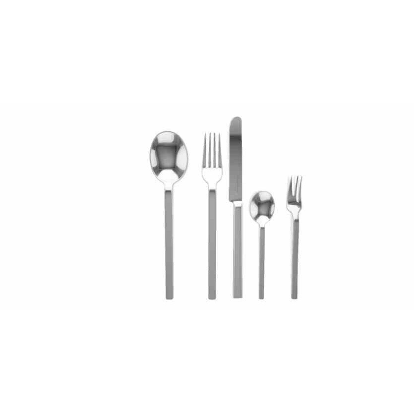 Set tacamuri 30 piese, Mepra, Inox, Argintiu - eMAG.ro