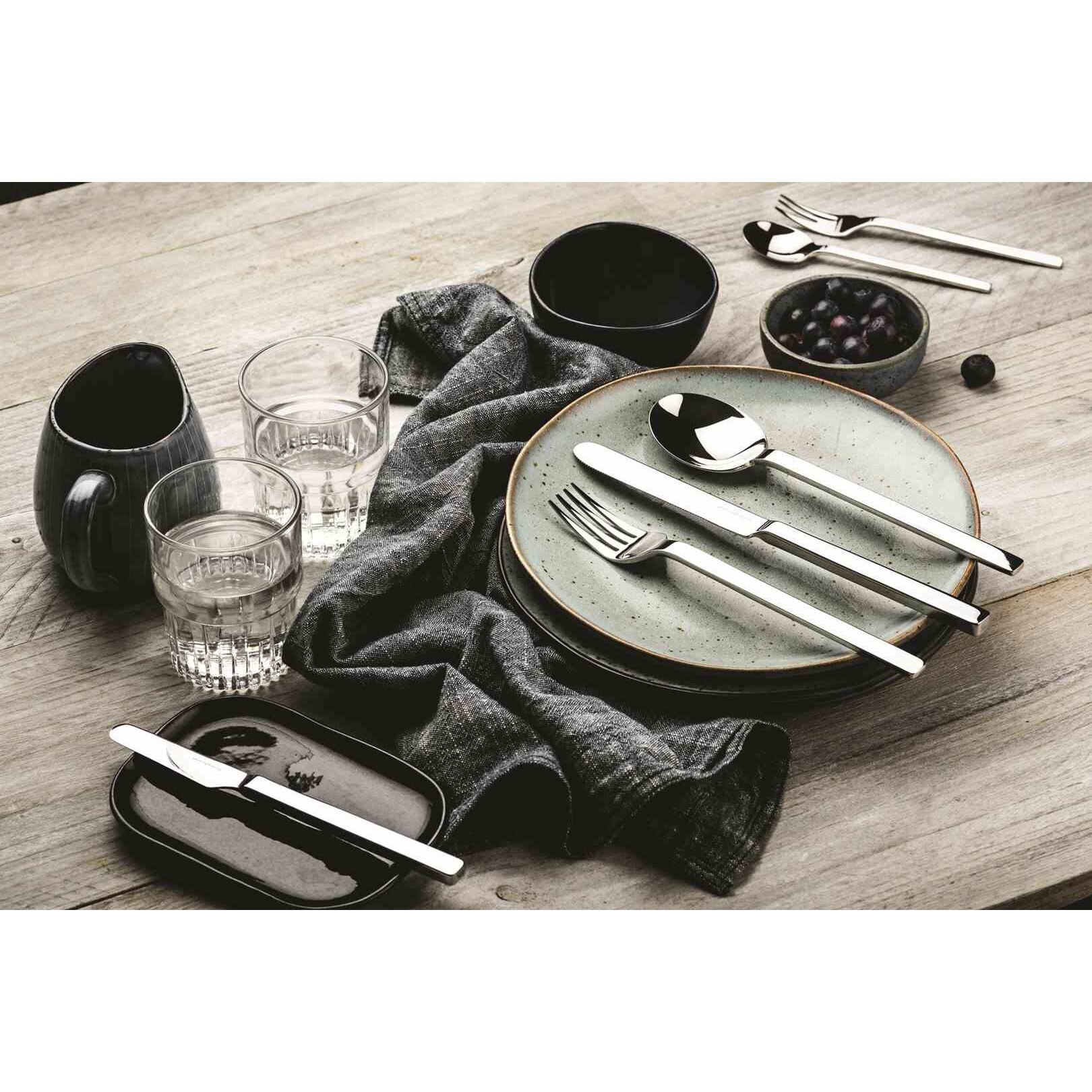 Set tacamuri 30 piese, Mepra, Inox, Argintiu - eMAG.ro
