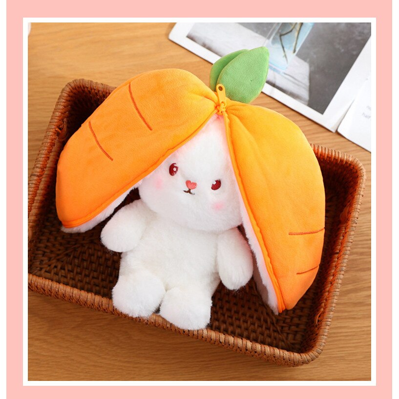 Jucarie din Plus Transformer Carrot Rabbit 18 cm - eMAG.ro