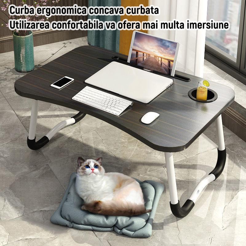 Masa Pliabila MultiFunctionala, Sundiguer, Suport pentru pahare cu slot ...