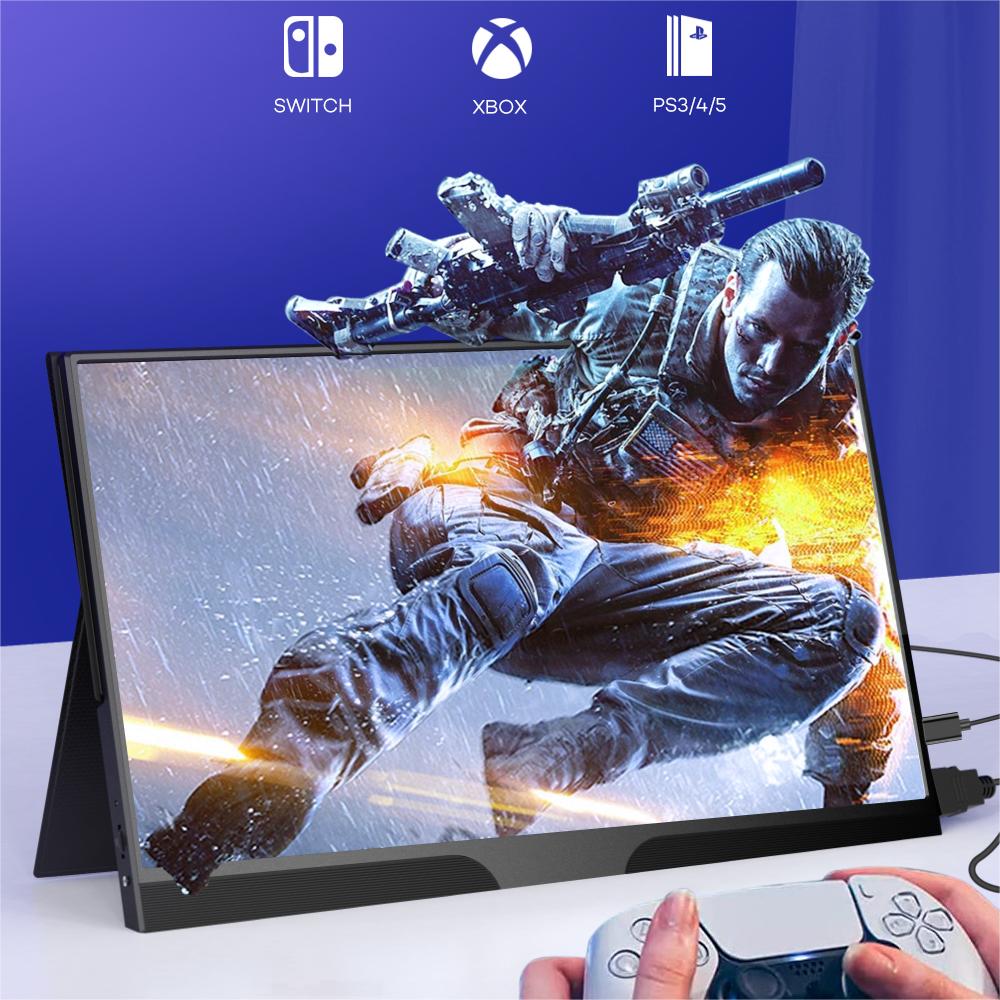 Monitor portabil, UPERFECT, 15.6 inch, 1920x1080, USB C - eMAG.ro