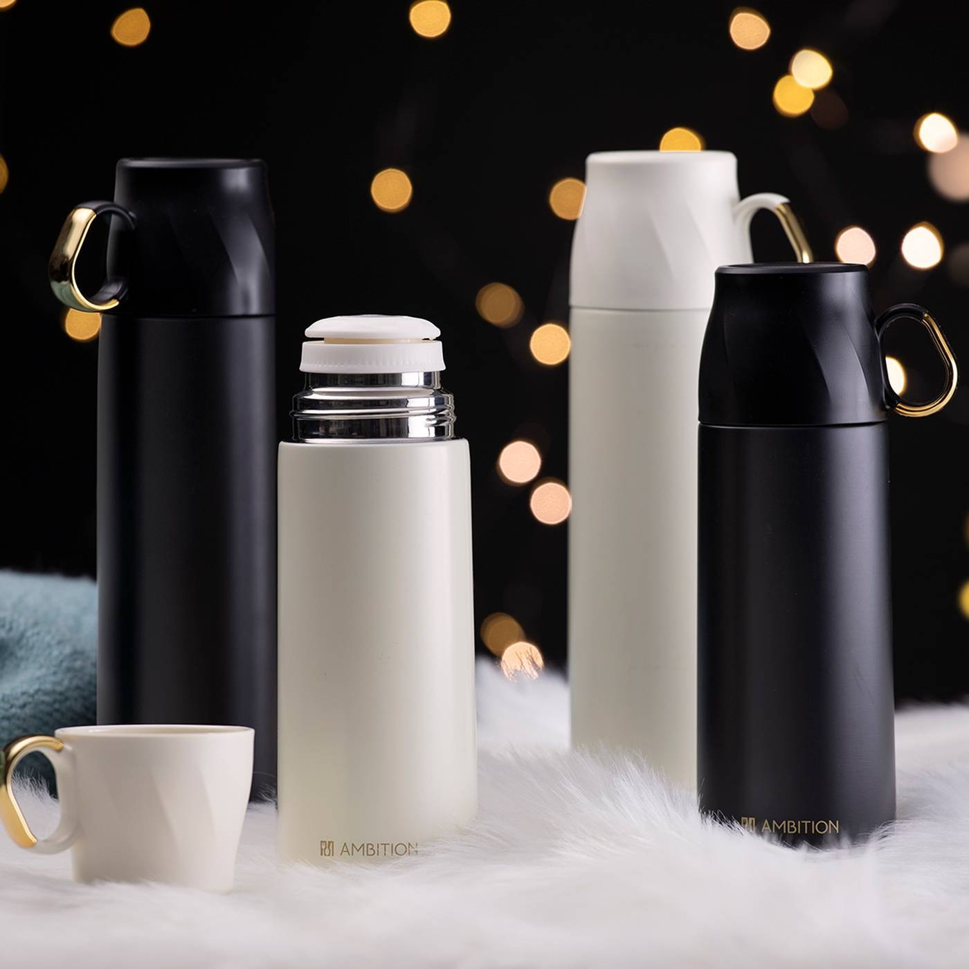 Termos Ambition Royal, 350 ml, alb - eMAG.ro