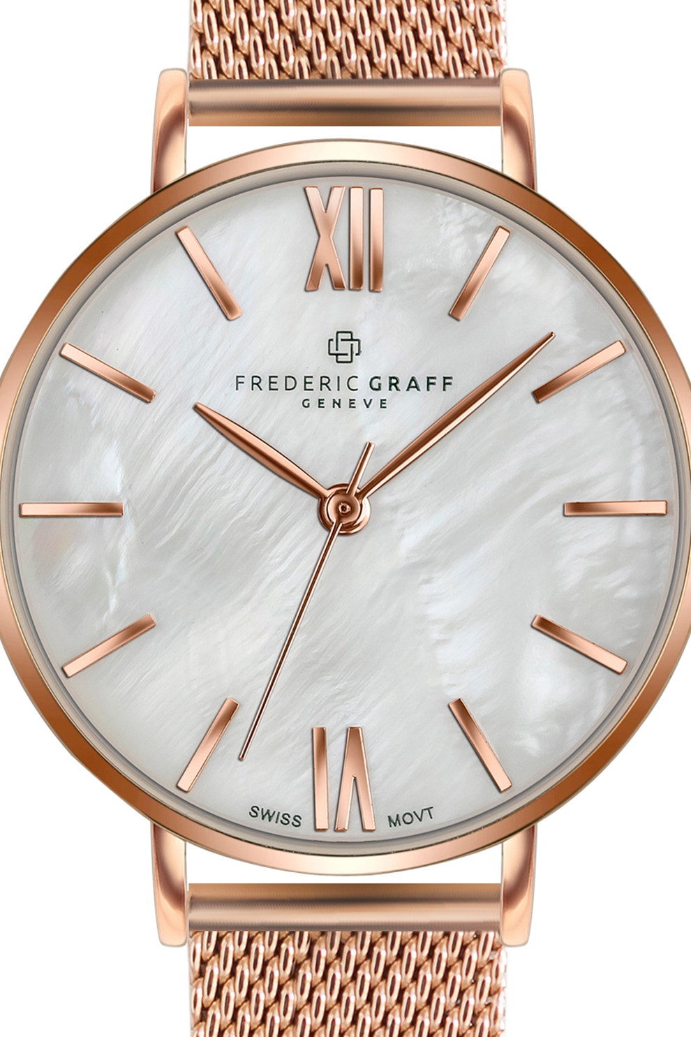 Frederic Graff, Ceas de otel inoxidabil, Auriu rose - eMAG.ro