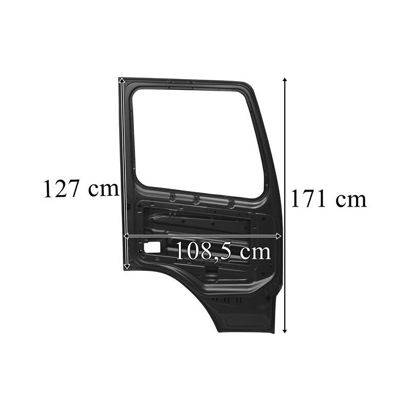 Lamiro лява автомобилна врата за Volvo FM 2/3 Черна - eMAG.bg