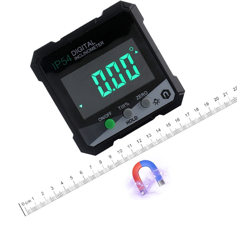 Nivela digitala cu inclinometru, instrument electronic magnetic pentru ...