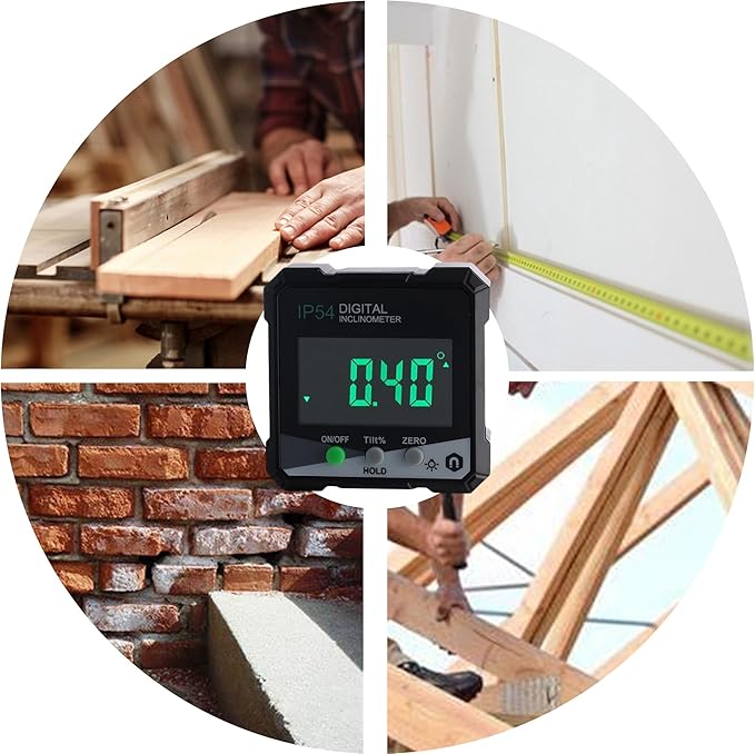 Nivela digitala cu inclinometru, instrument electronic magnetic pentru ...