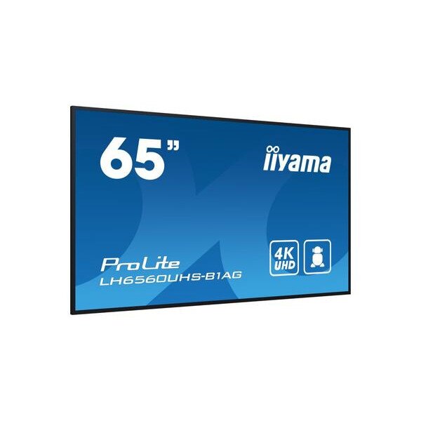 Monitor LED, iiyama, 65 inch, 4K, 3xHDMI - eMAG.ro