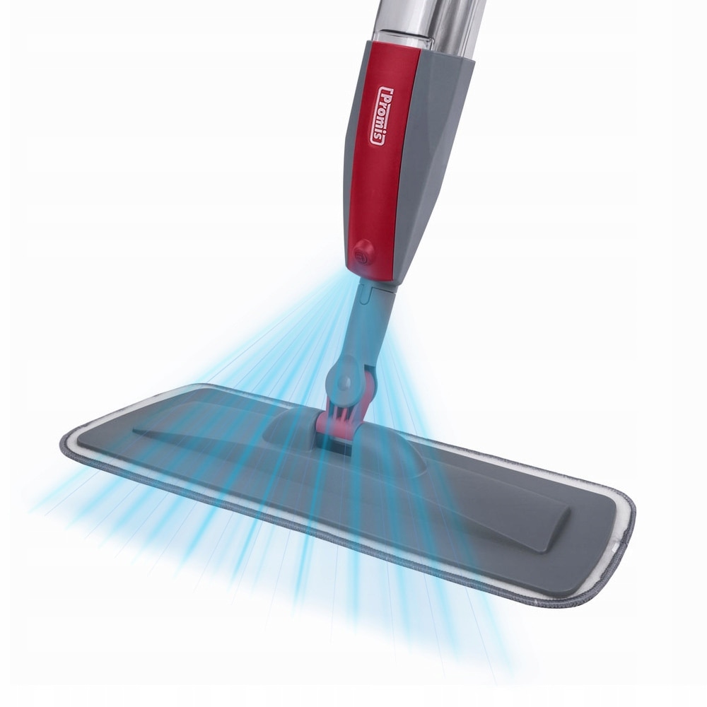 Mop plat, Promis, Microfibra, Multicolor - eMAG.ro