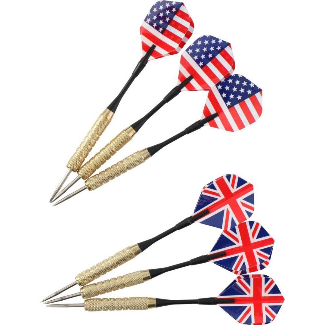 Set panou darts/6 sageti, MASTER DARTS, 45x3 cm, Multicolor - eMAG.ro