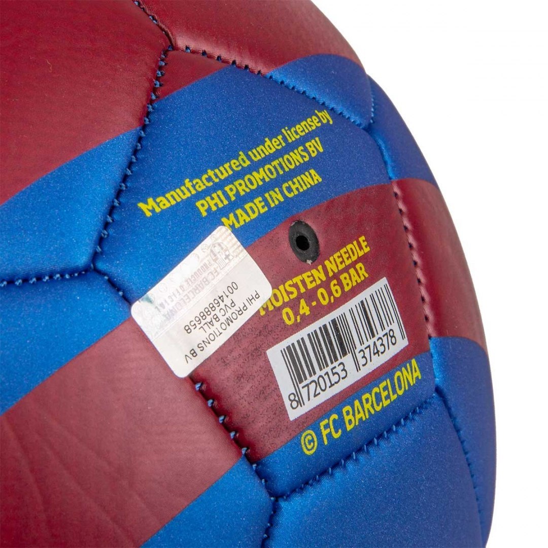Minge fotbal, FC Barcelona, Poliester, Multicolor, 5 - eMAG.ro