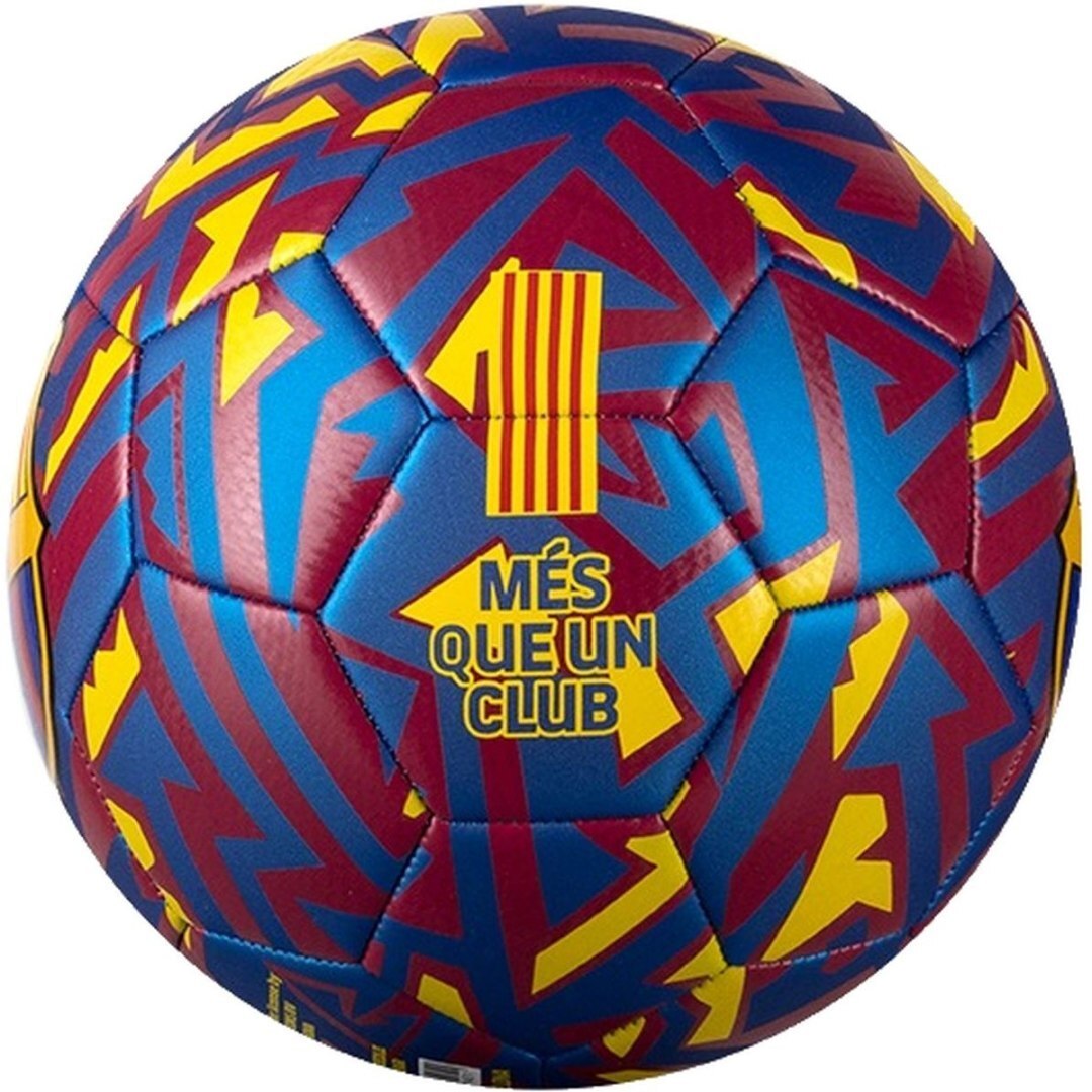 Minge fotbal, FC Barcelona, Plastic, Multicolor, 5 - eMAG.ro