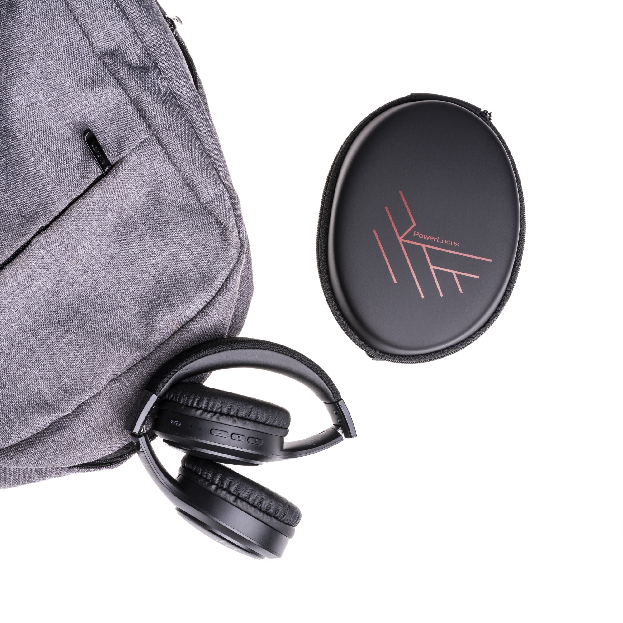 Casti Bluetooth PowerLocus P19, Negru - eMAG.ro