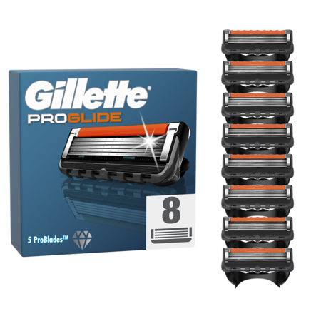 Rezerve aparat de ras Gillette ProGlide, 8 buc - eMAG.ro