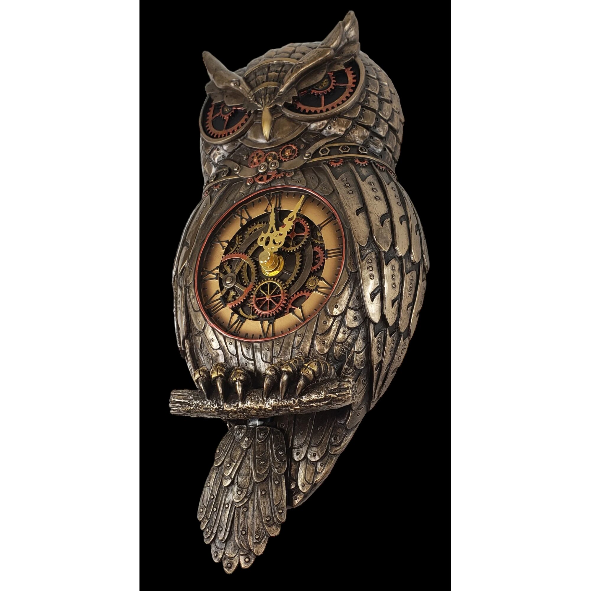 Ceas, Bufnita Steampunk, din Rasina, WU77195A4 - eMAG.ro