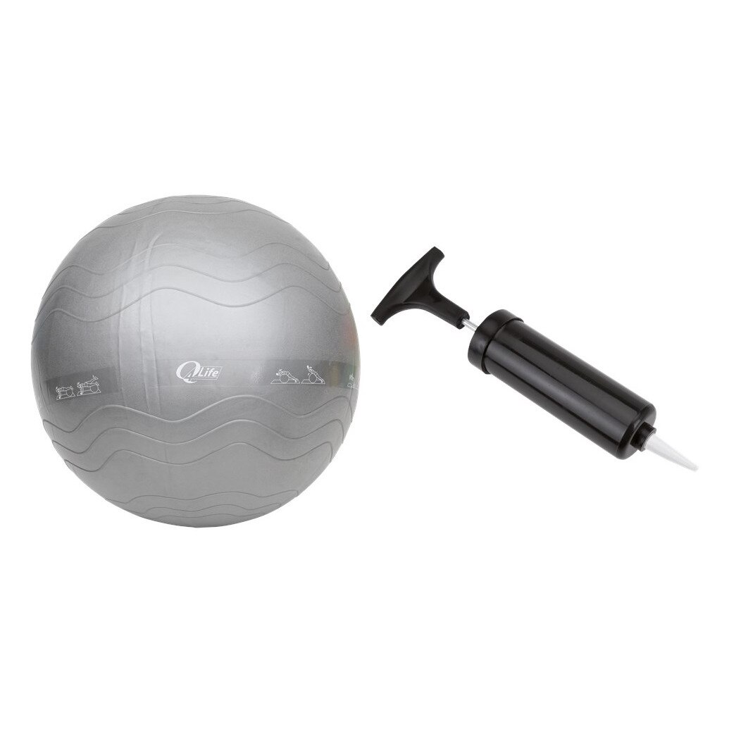 Minge de reabilitare gimnastica si pompa, Q4Life, Gri - eMAG.ro