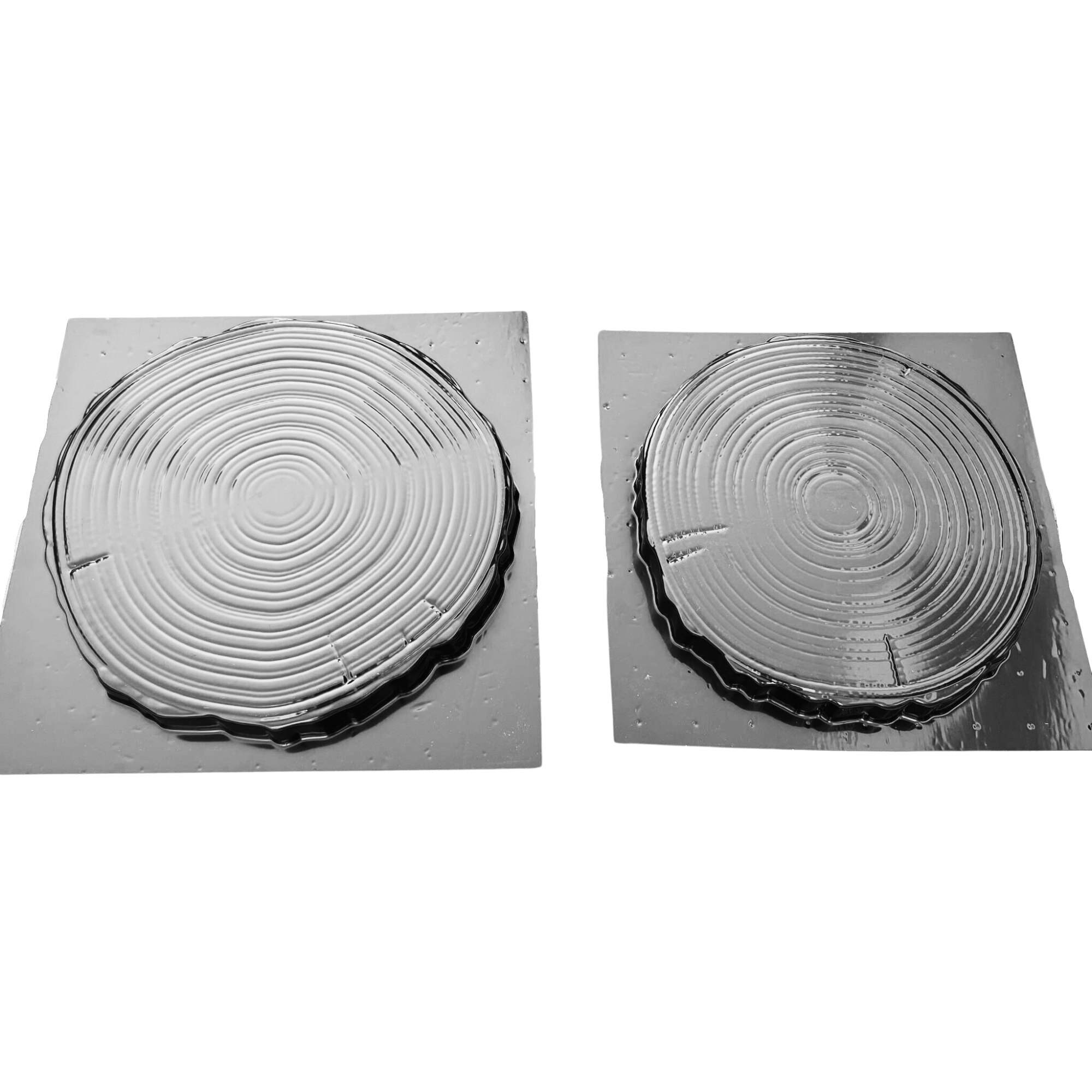 Set 2 buc. Matrite dale gradina, model Scoarta de Copac, plastic ABS ...