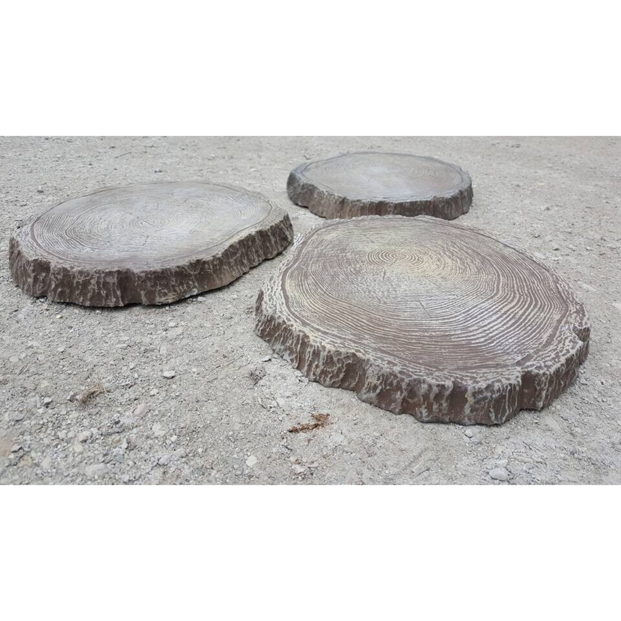 Matrita dale gradina, model Scoarta de Copac, plastic ABS, negru, 38cm ...