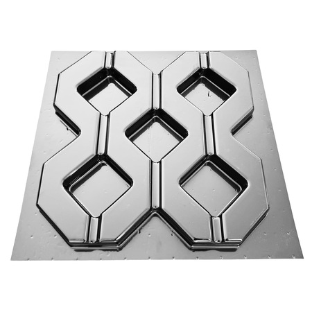 Matrita pavele, model Eco, plastic ABS, negru, 50x50x4cm - eMAG.ro