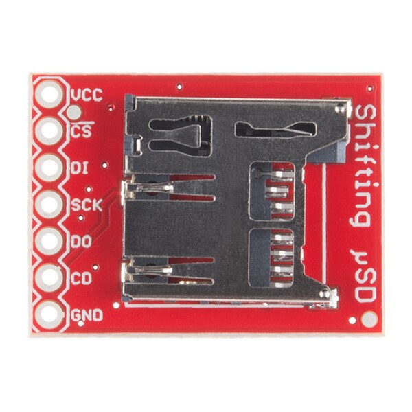 Breakout microSD, Sparkfun, cu convertor de nivel logic - eMAG.ro