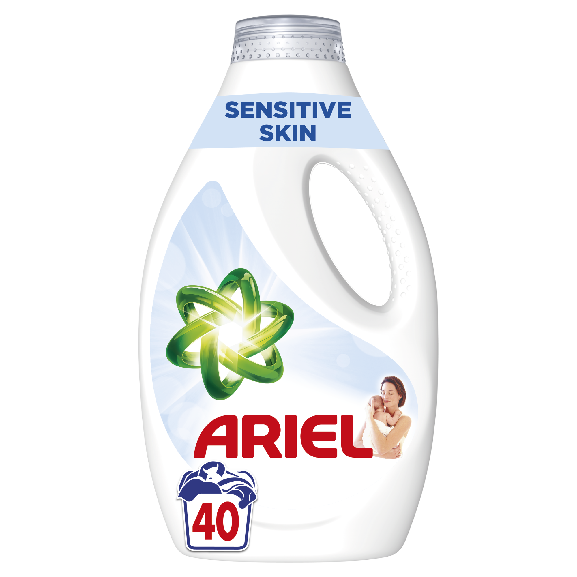 Detergent lichid Ariel Sensitive Skin 2L, 40 spalari - eMAG.ro
