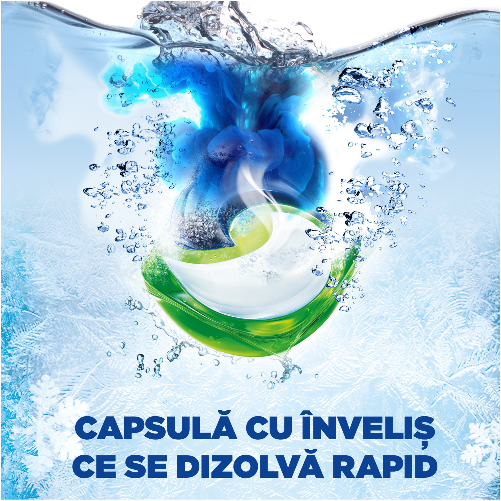 Ariel All-in-One PODS Mountain Spring kapszula mosószer, 29 mosás - eMAG.hu