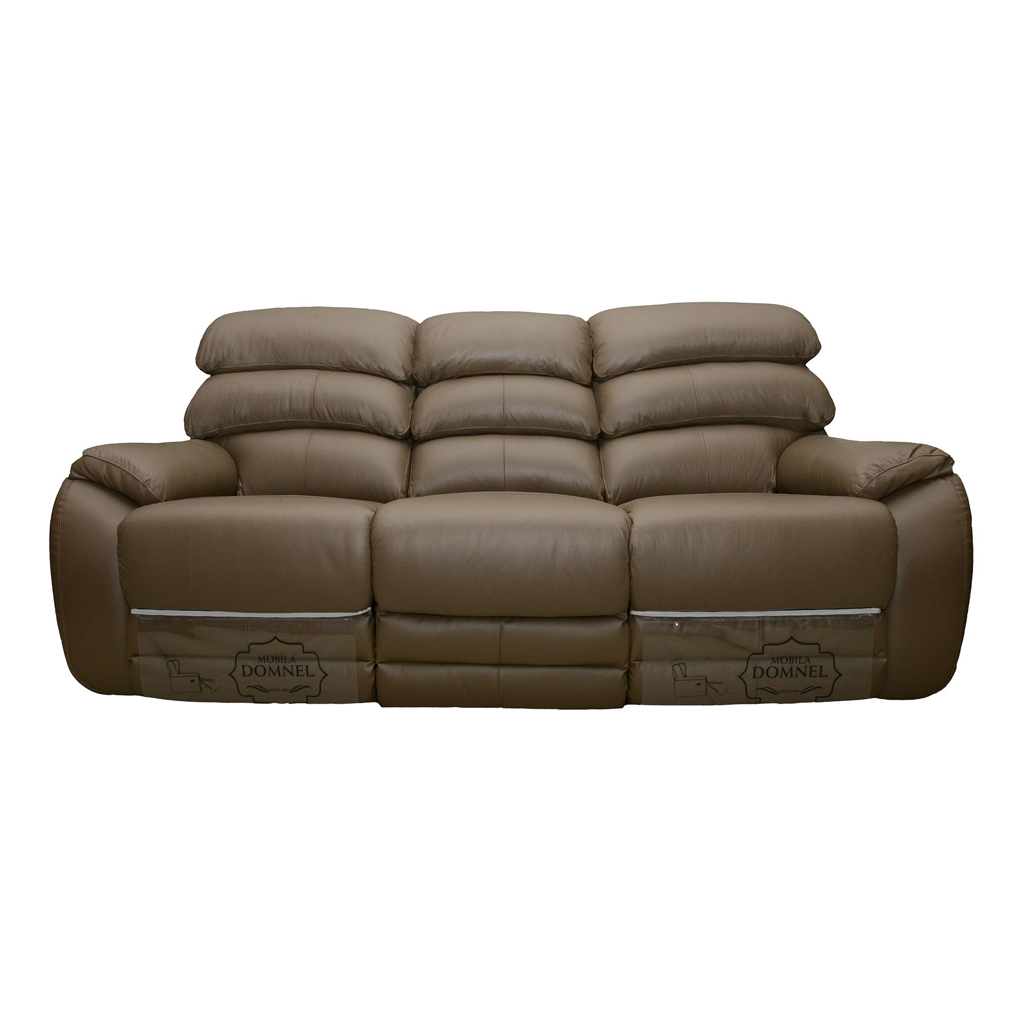 Set canapea 3 locuri si canapea 2 locuri cu reclinere manuale, Md.2701 ...