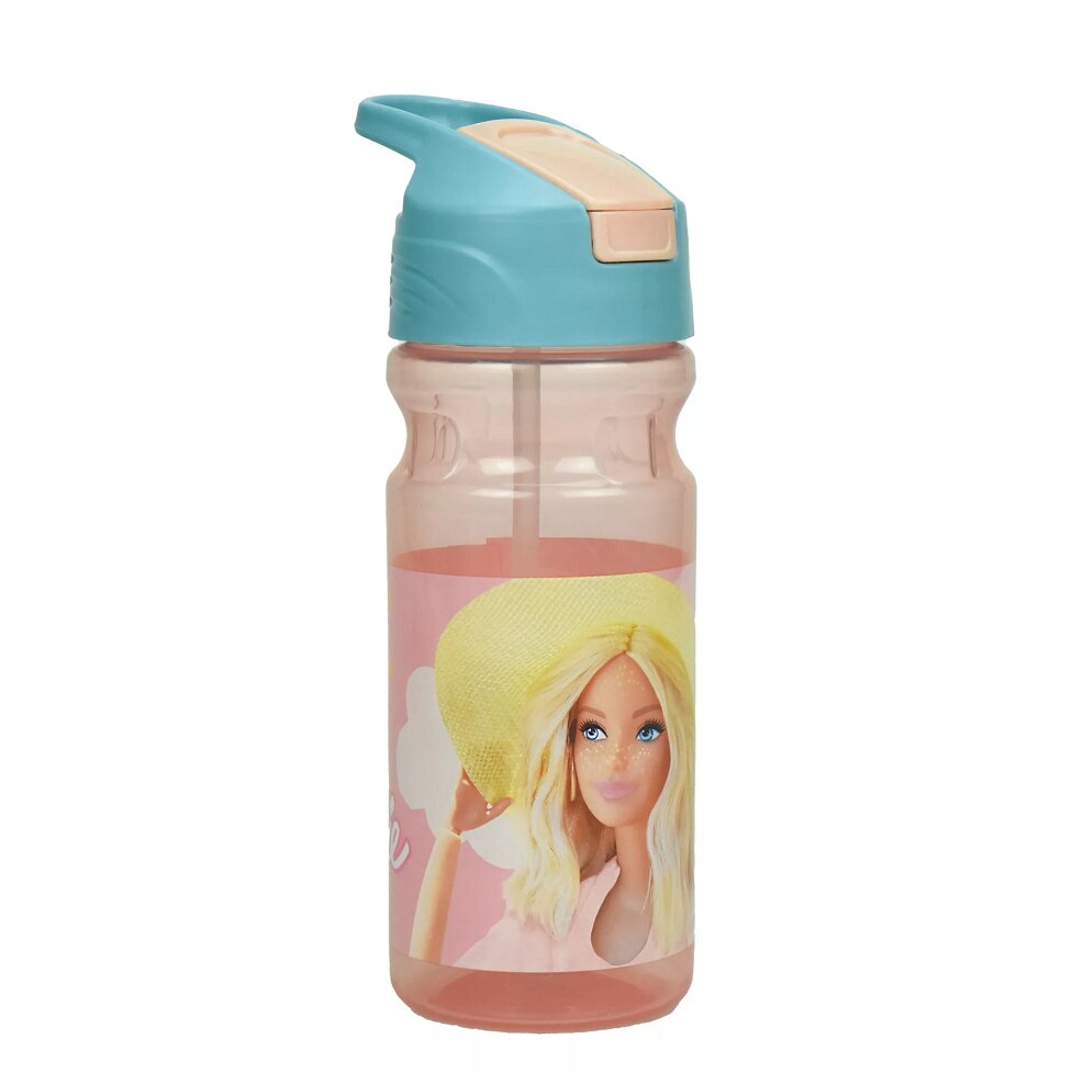 Recipient lichid, plastic, Barbie Summer, cu pai, 500 ml - eMAG.ro