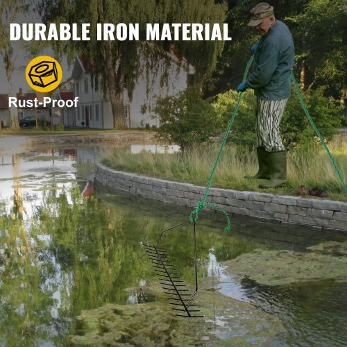 Grebla alge, 81.28 cm, din metal - eMAG.ro