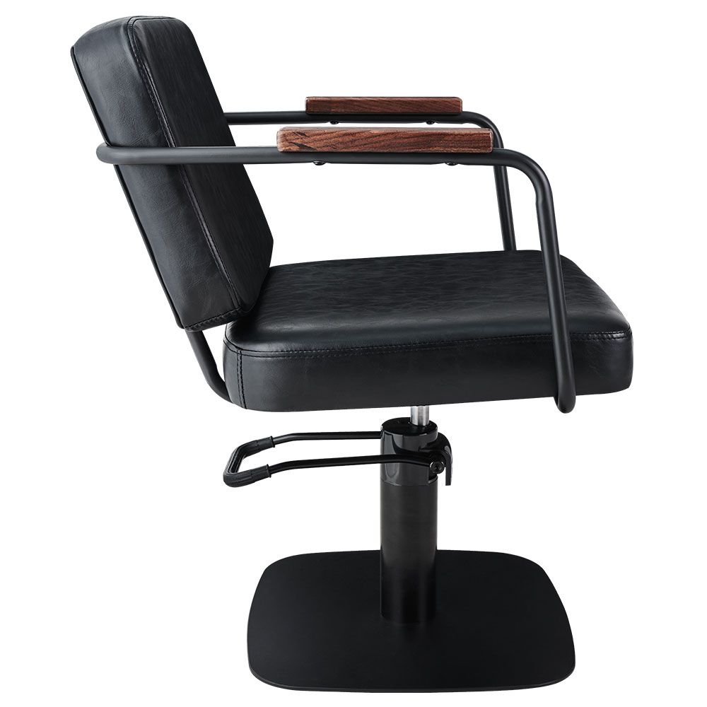 Scaun coafor, Ayala, Otel, Negru - eMAG.ro