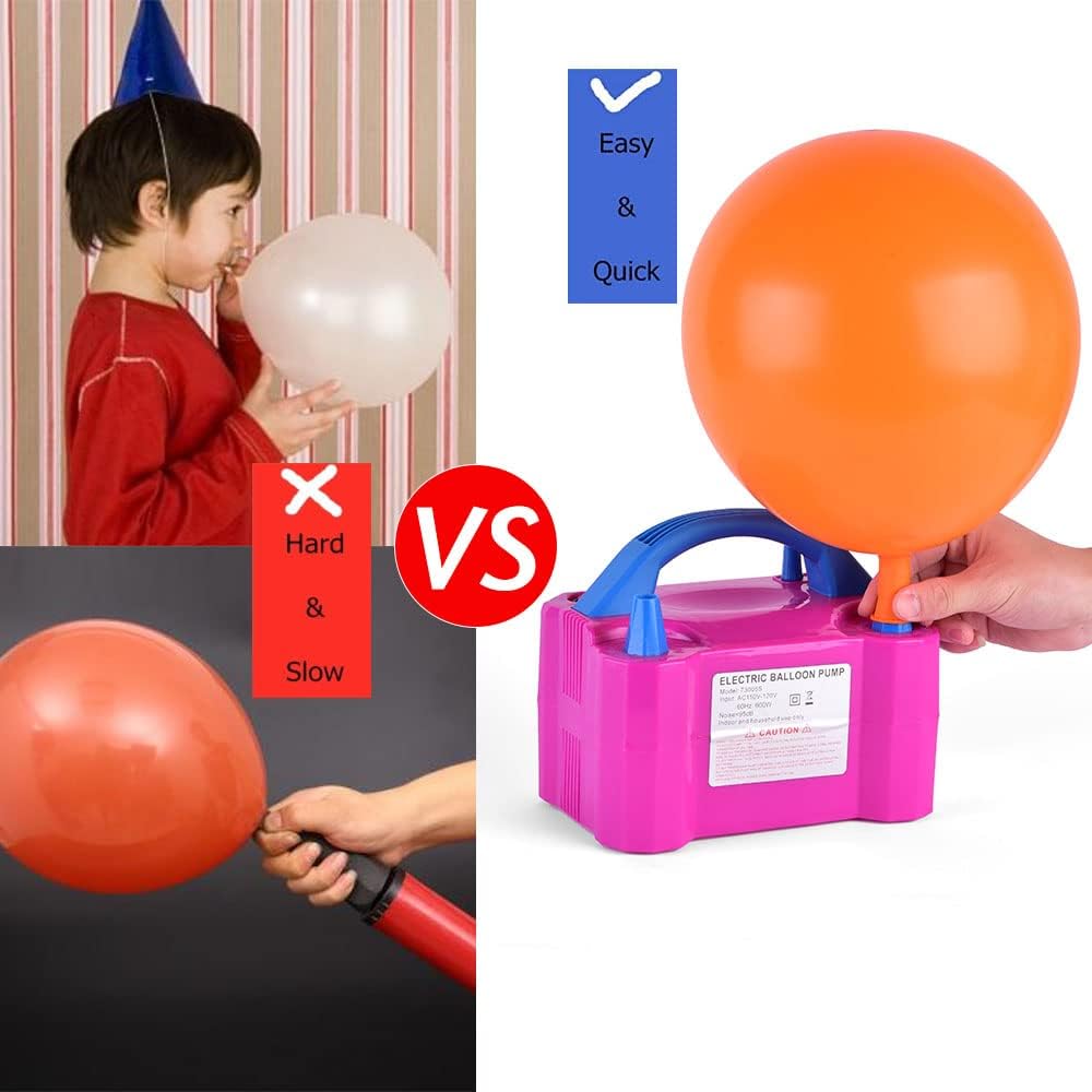 Pompa electrica pentru umflare baloane, Zola®, umflare doua baloane ...