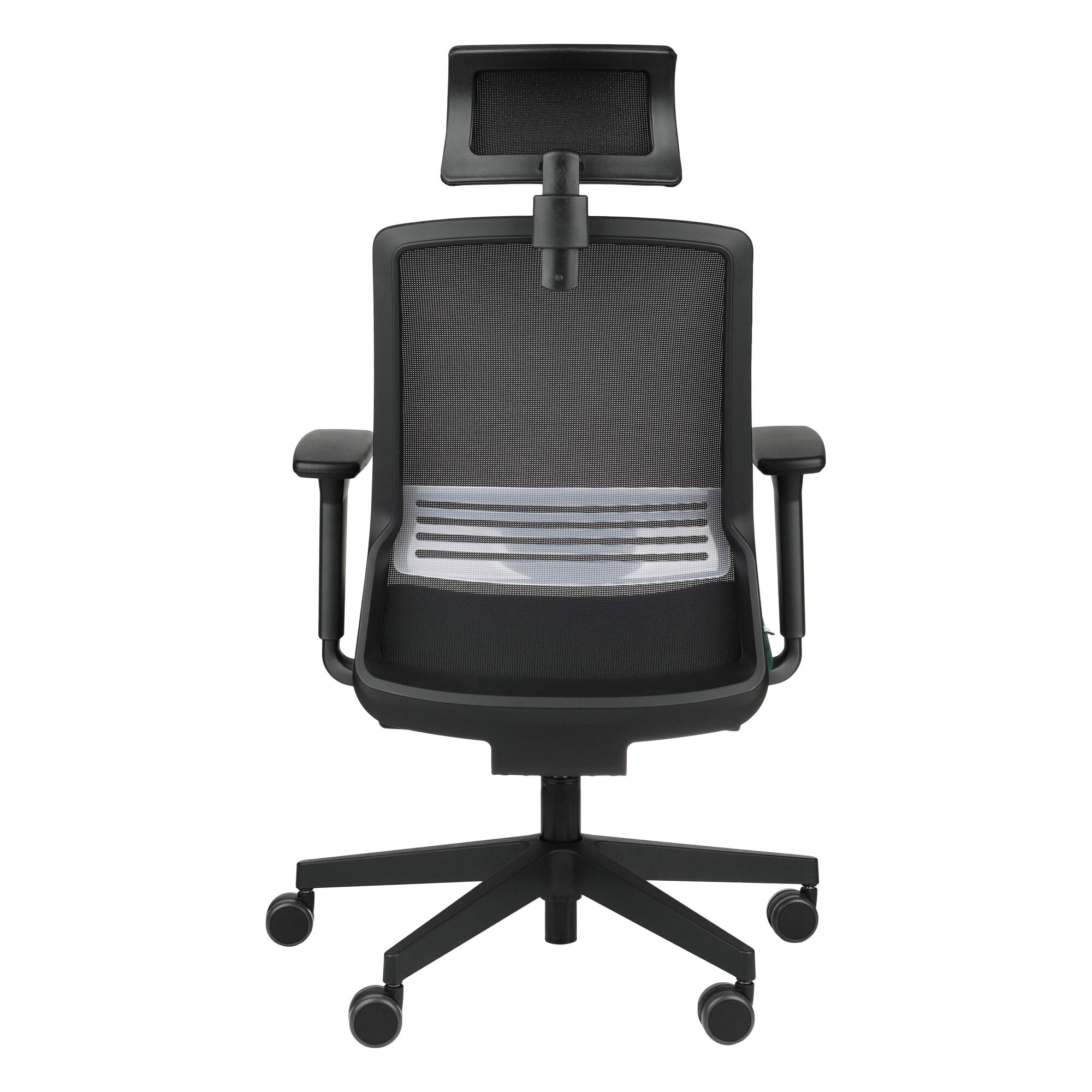 Scaun de birou, Grospol, Coco BS HD cu tetiera, Baza Black, Cotiere R1 ...