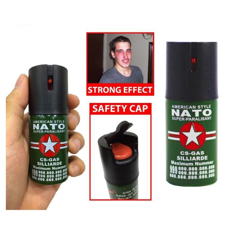 Spray Paralizant Nato Legal MRG M896, Autoaparare, 60ml, Super Jet ...