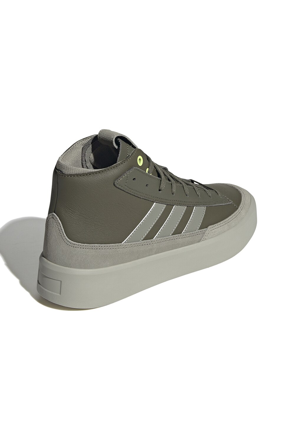 adidas Sportswear, Pantofi sport inalti de piele si piele intoarsa ...