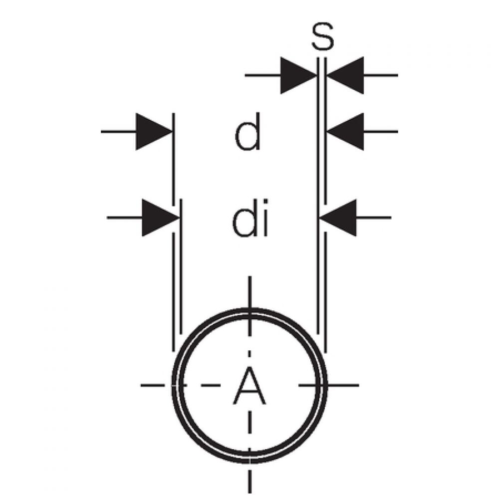 Teava Mapress Otel-Carbon, galvanizata, 35x1.5, Geberit - eMAG.ro