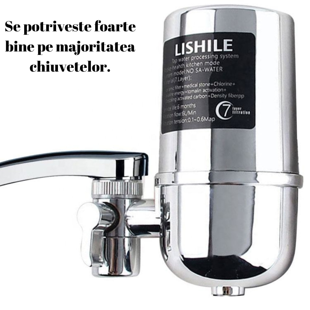 Filtru profesional pentru chiuveta de la bucatarie sau baie cu 5 ...
