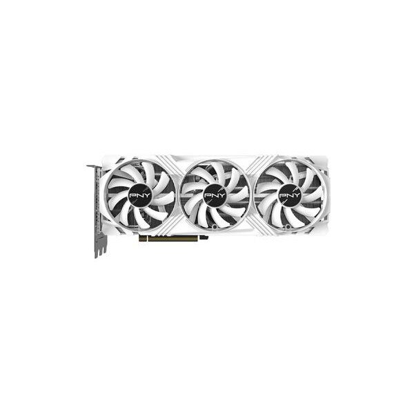 Видеокарта PNY GeForce RTX 4070 Ti LED Verto White Edition 12GB GDDR6X ...