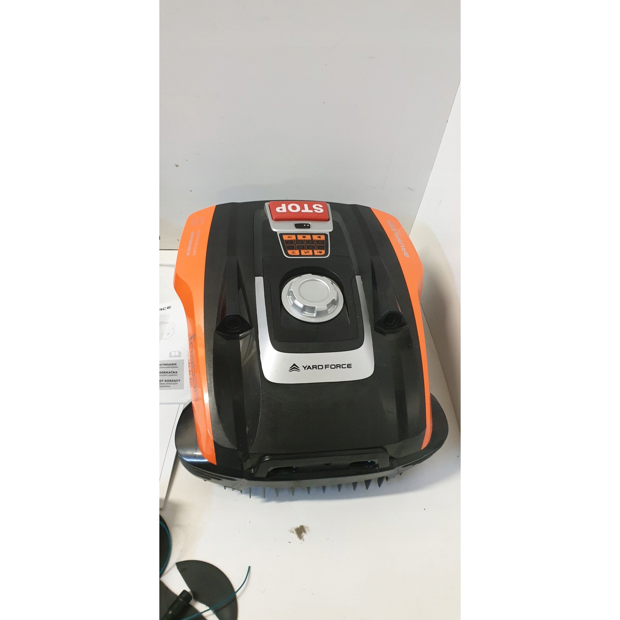 Masina de tuns iarba, Yard Force, Negru/Portocaliu - eMAG.ro