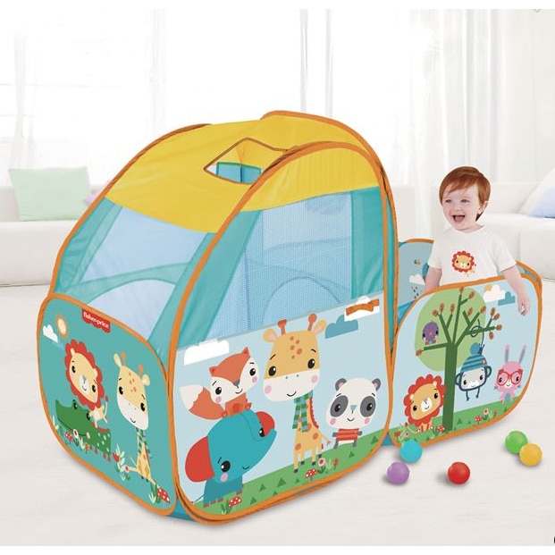 Set Cort pentru Copii cu Piscina si Bile de Joaca – Fisher Price ...