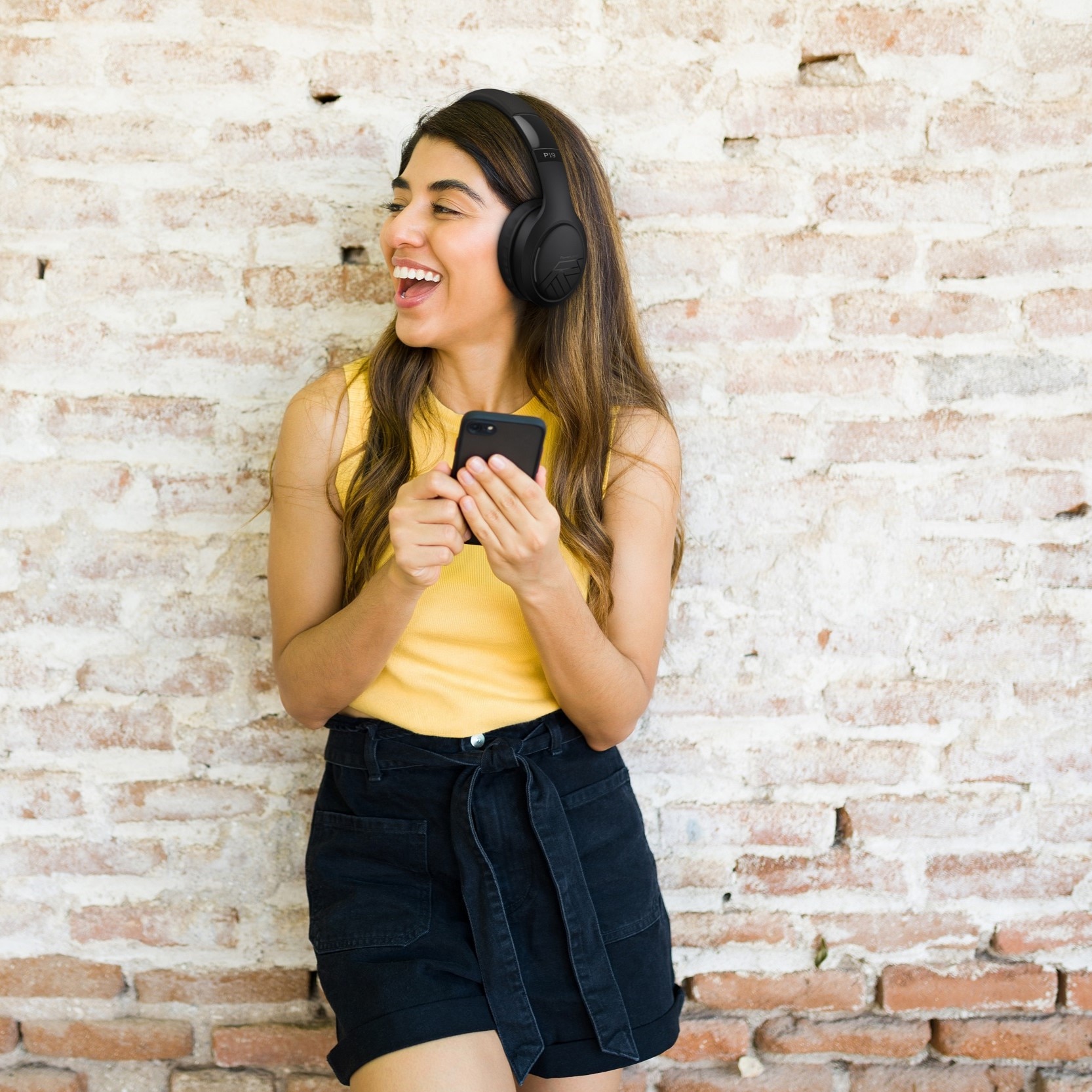 Casti Bluetooth PowerLocus P19, Negru - eMAG.ro