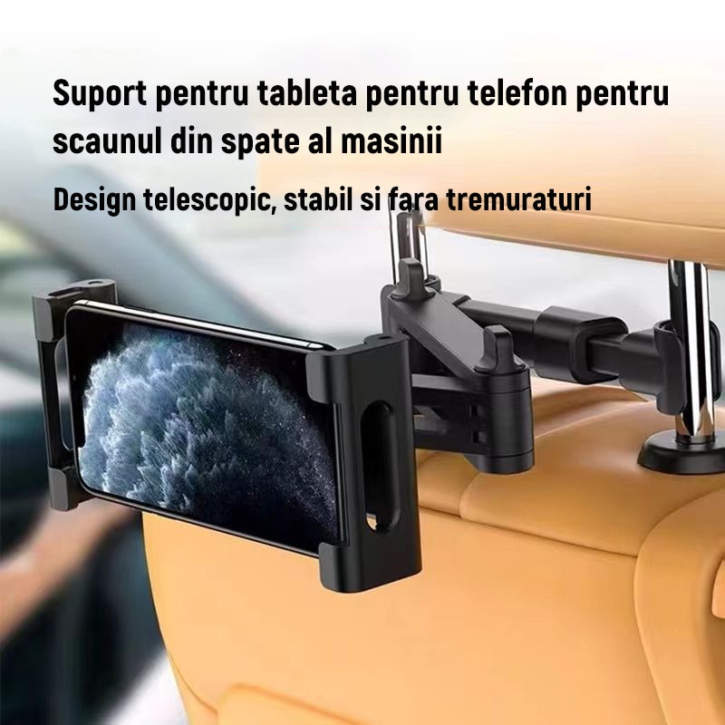 Suport auto de tableta si telefon pentru tetiera, Vaxiuja, Lungime ...