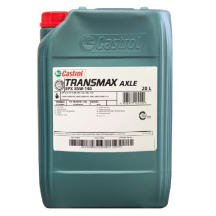 Ulei diferential CASTROL Transmax Axle EPX 85W140 15DB2C, volum 20 ...